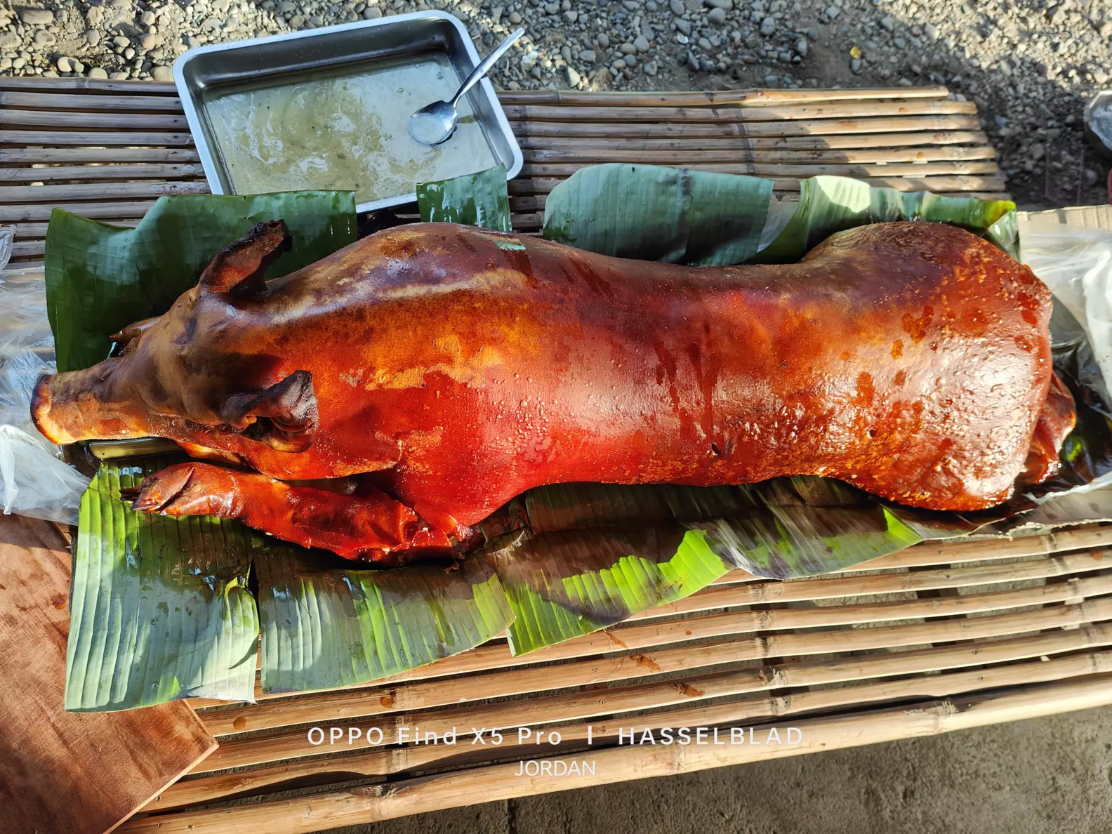 Lechon, the alll time favorite fiesta food here in the Phili