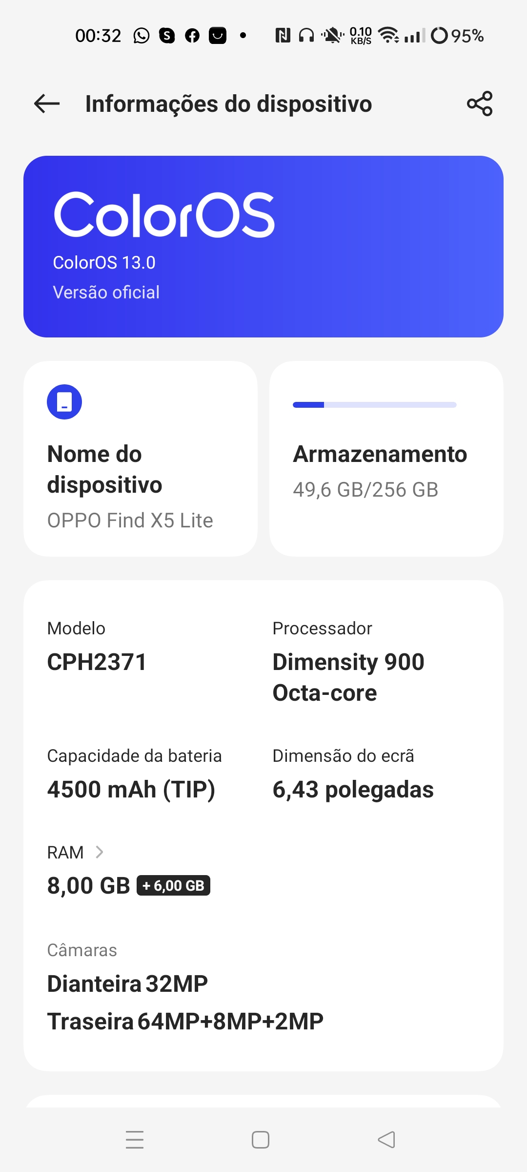 Oppo Find X5 Lite, the smaller brother of the X5 line but no less ...