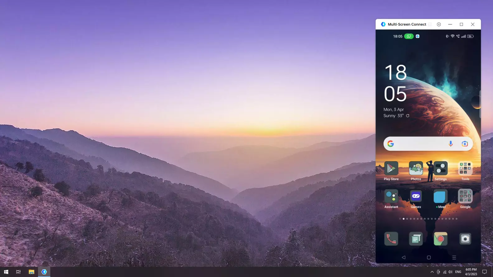 Sharing my phone via Multi Screen Connect#OPPOApps
