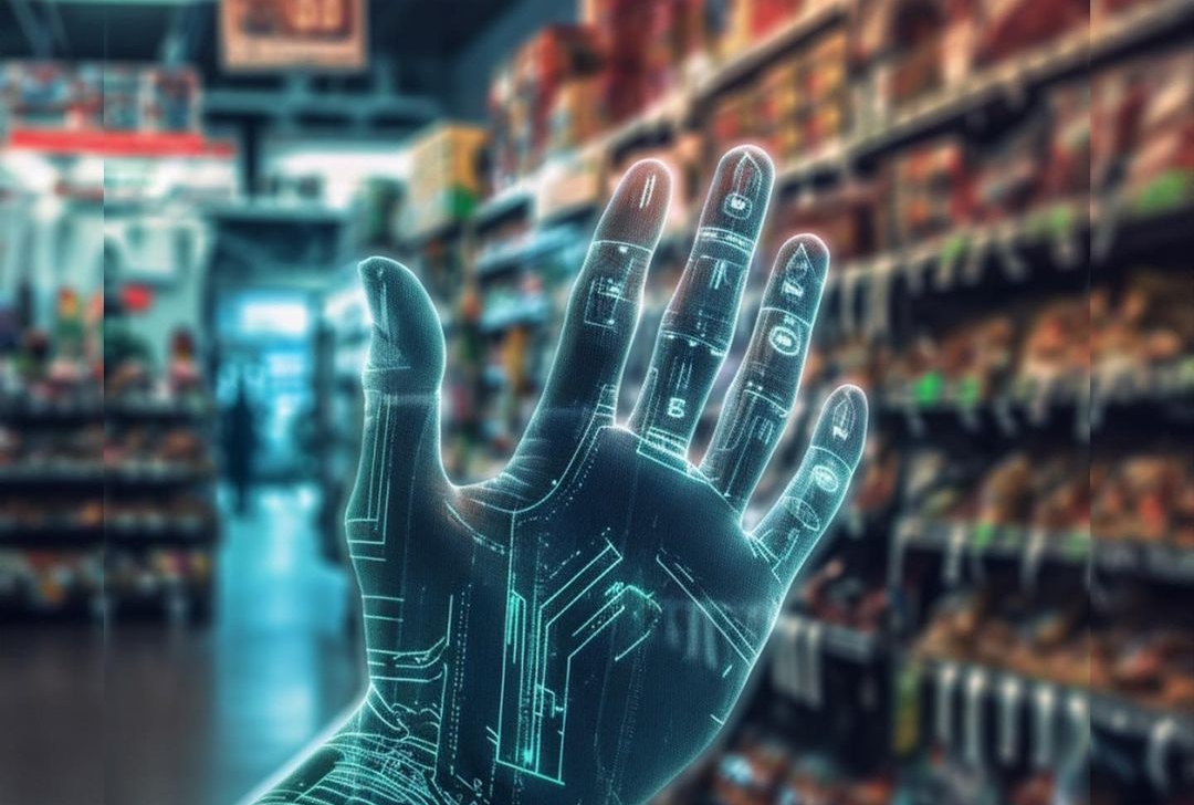 The future is here [Palm-Scanning] payment technology.