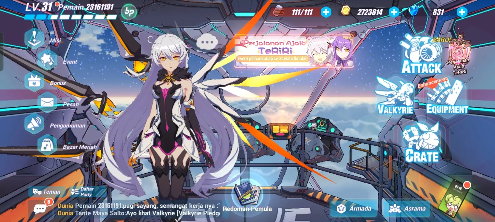 Teasting game Ganshin Impact 3 with Oppo A54 Helio P30very h
