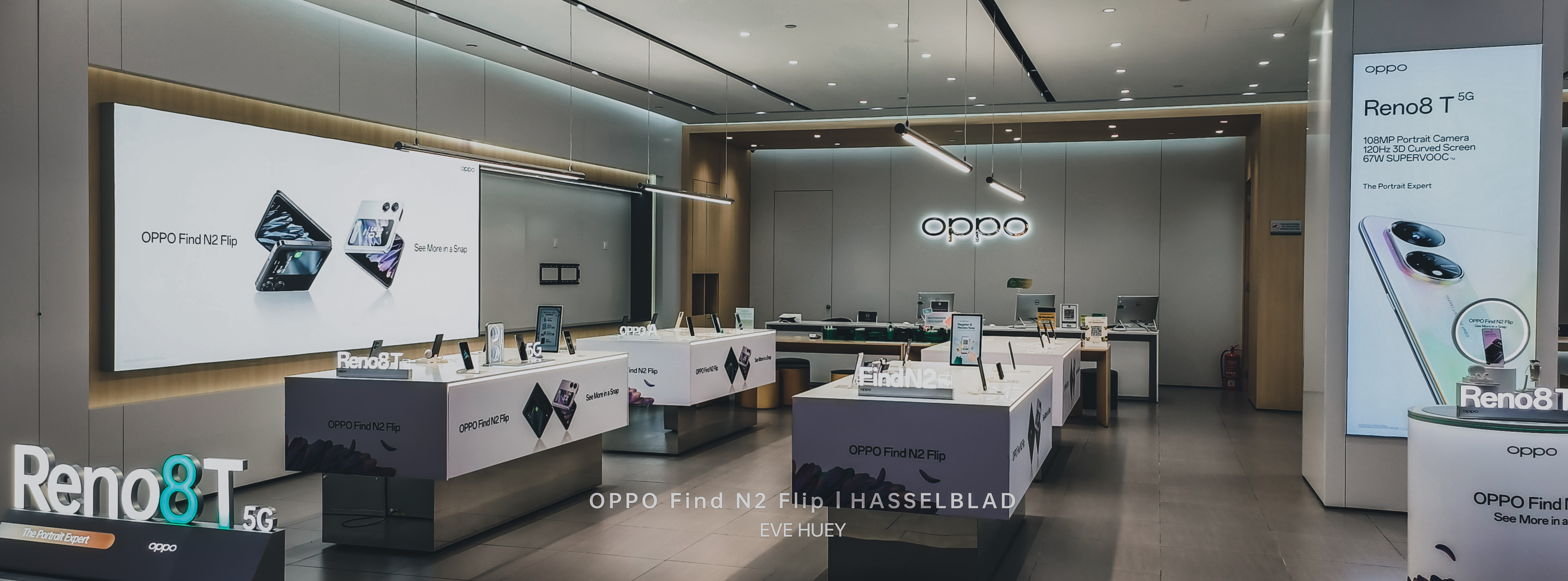 Exploring the X-Pan Mode on OPPO Find N2 Flip 📷