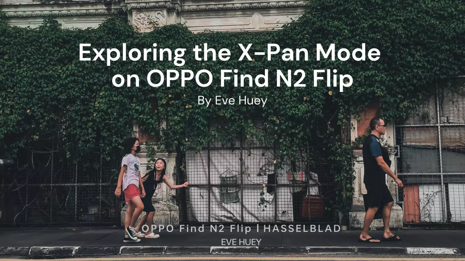 Exploring the X-Pan Mode on OPPO Find N2 Flip 📷