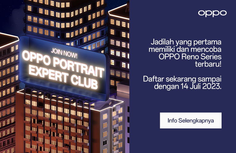 OPPO Portrait Expert Club - Gabung Sekarang!