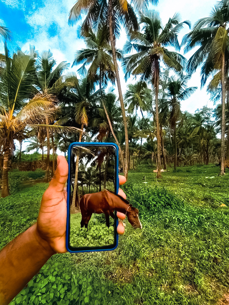 PERSPECTIVE CAN MAKE YOU FLY#OPPOGraphy