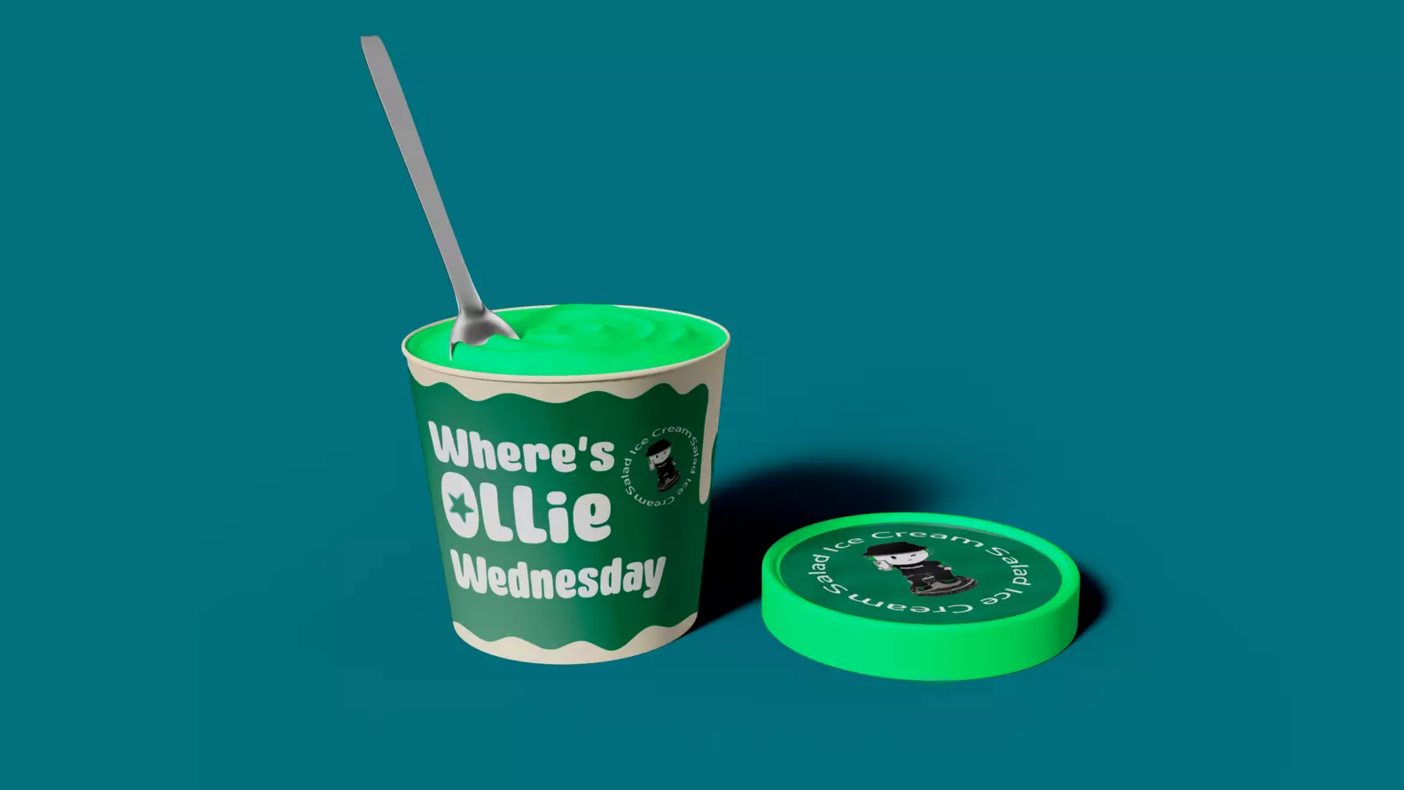 Where's Ollie Wednesday : Ice Cream Edition