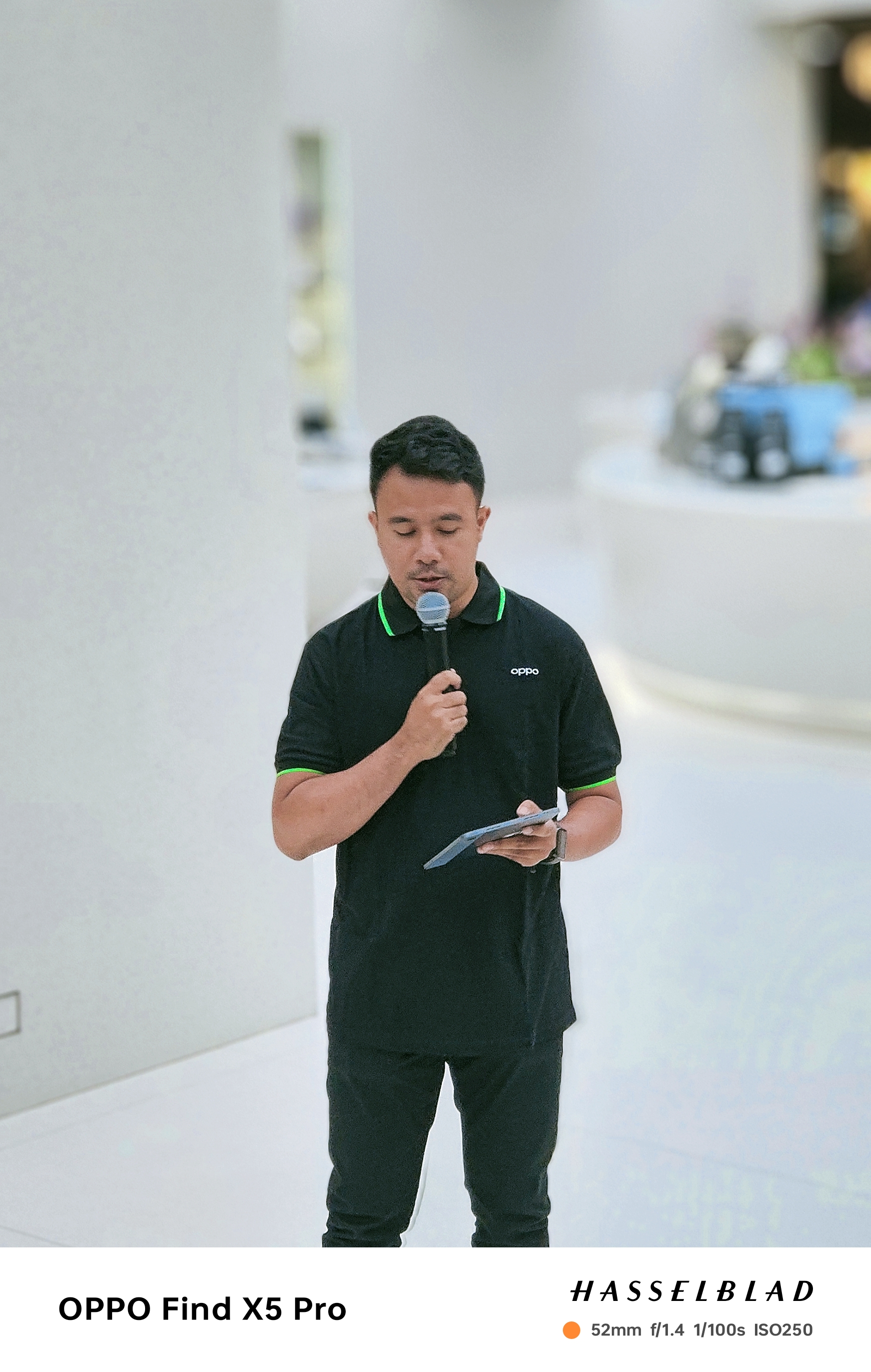 Mas vicky yang edang membawa jalan nya acara oppo reno 10 se