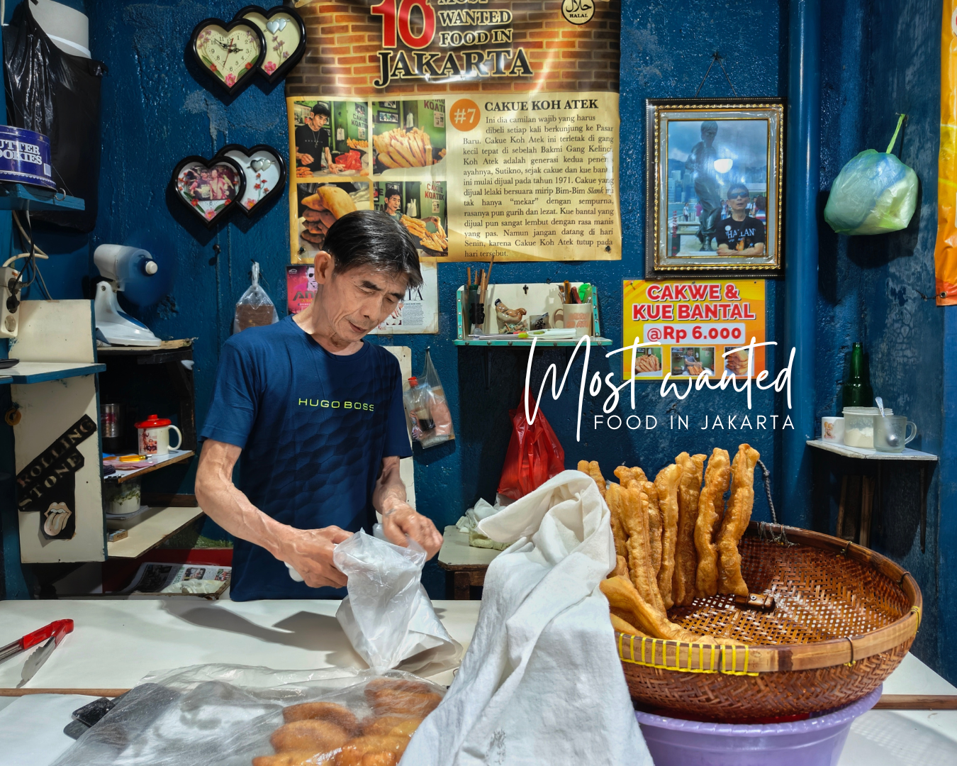 If I may list my Top 10 Most wanted food in Jakarta, cakwe!C