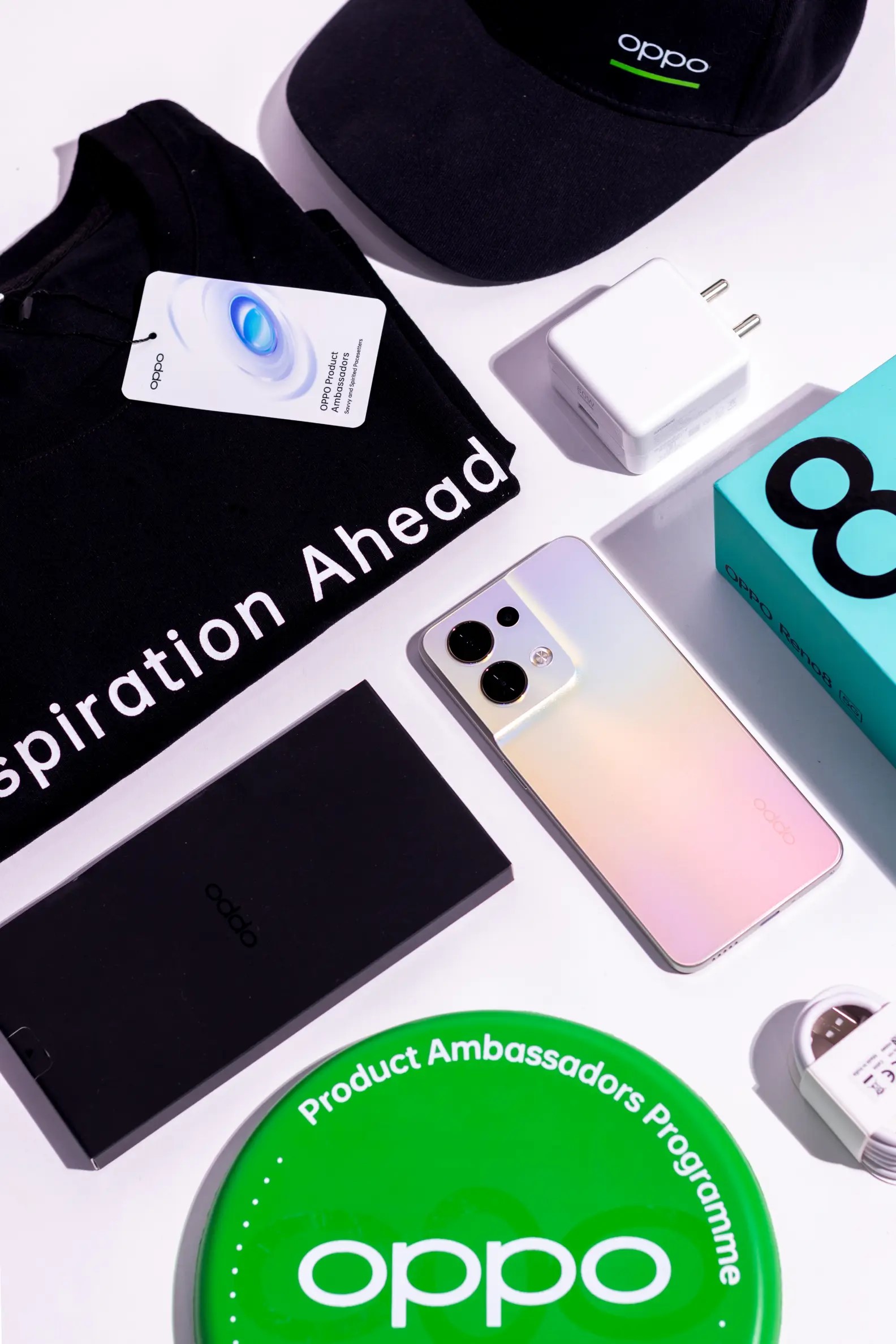 "Thank you for entering my life, OPPO Reno 8."