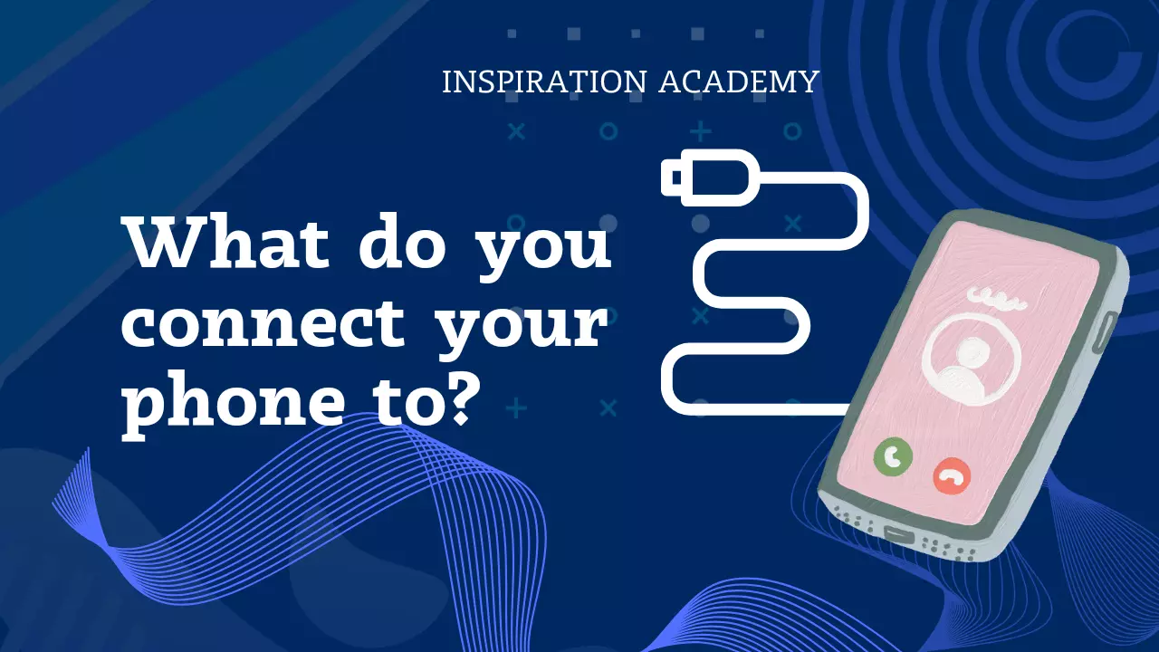 What do you connect your smartphone to?