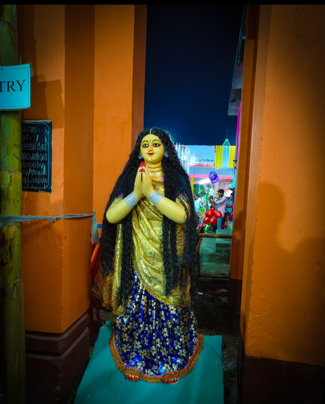 Night sky || Durga Puja|| 100th years