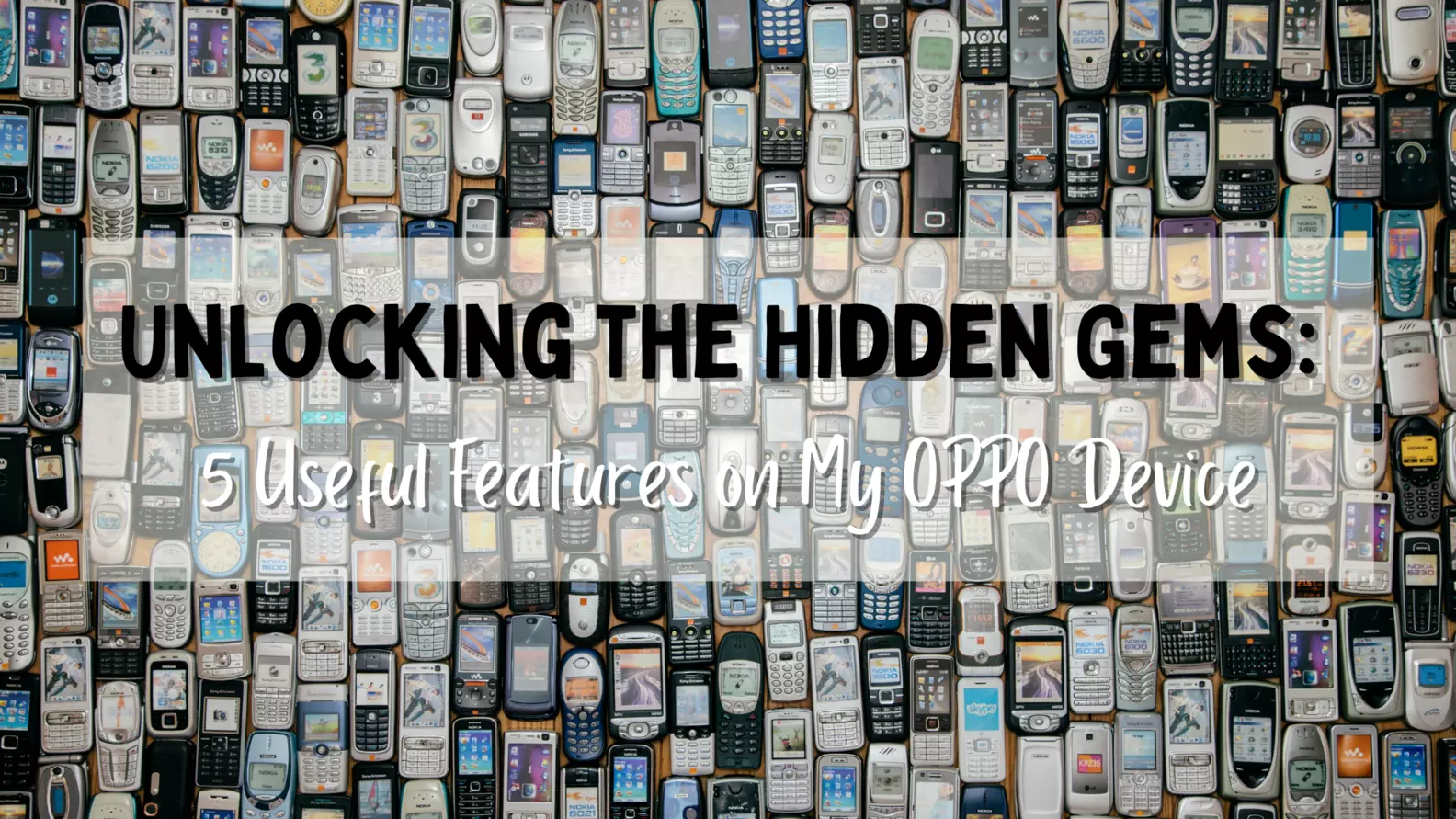 Unlocking the Hidden Gems: 5 Useful Features on My OPPO Device