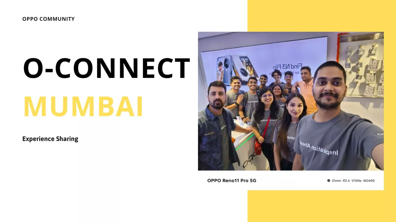 ⌈O-Connect⌋ OPPO Unveils Reno 11 5G Series in Mumbai