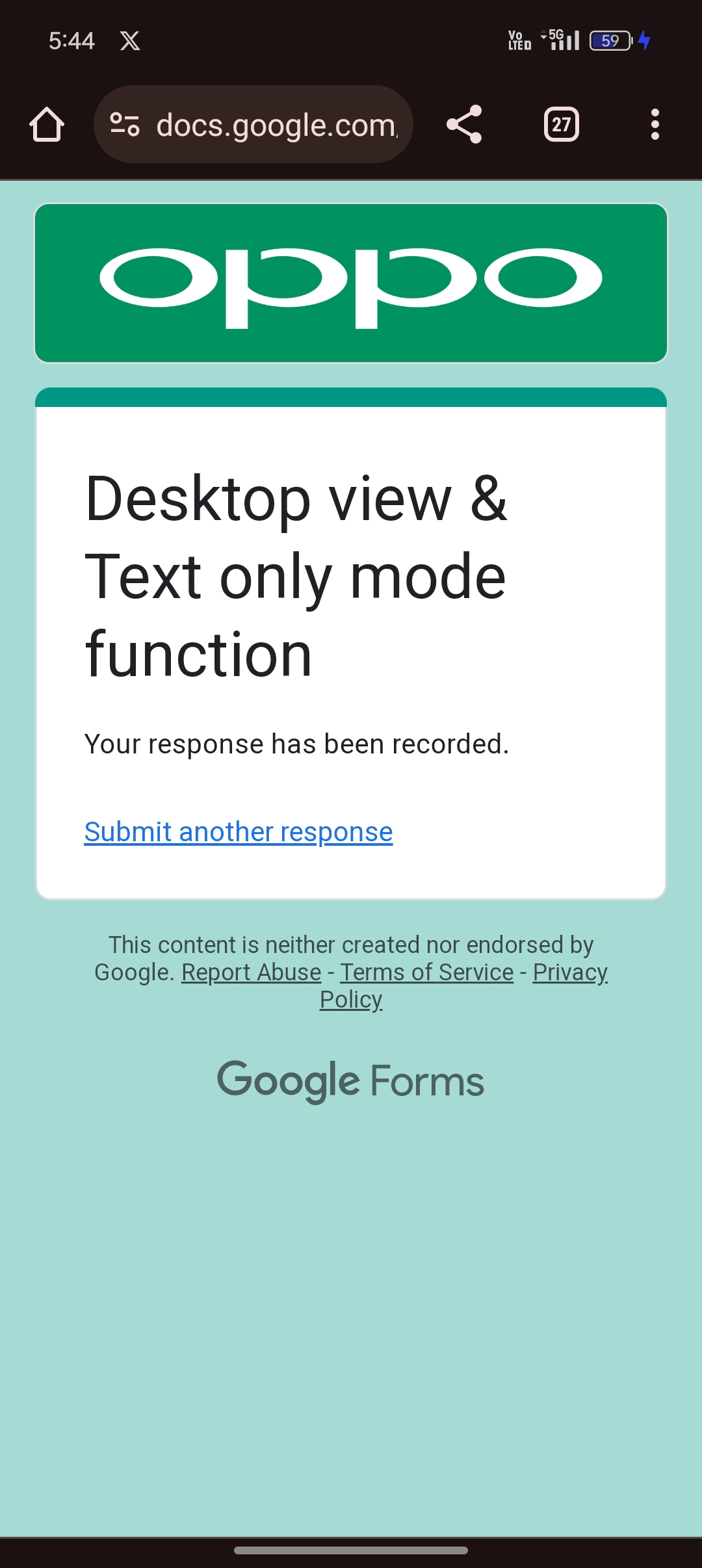 📱Desktop view & Text only mode function🗨️