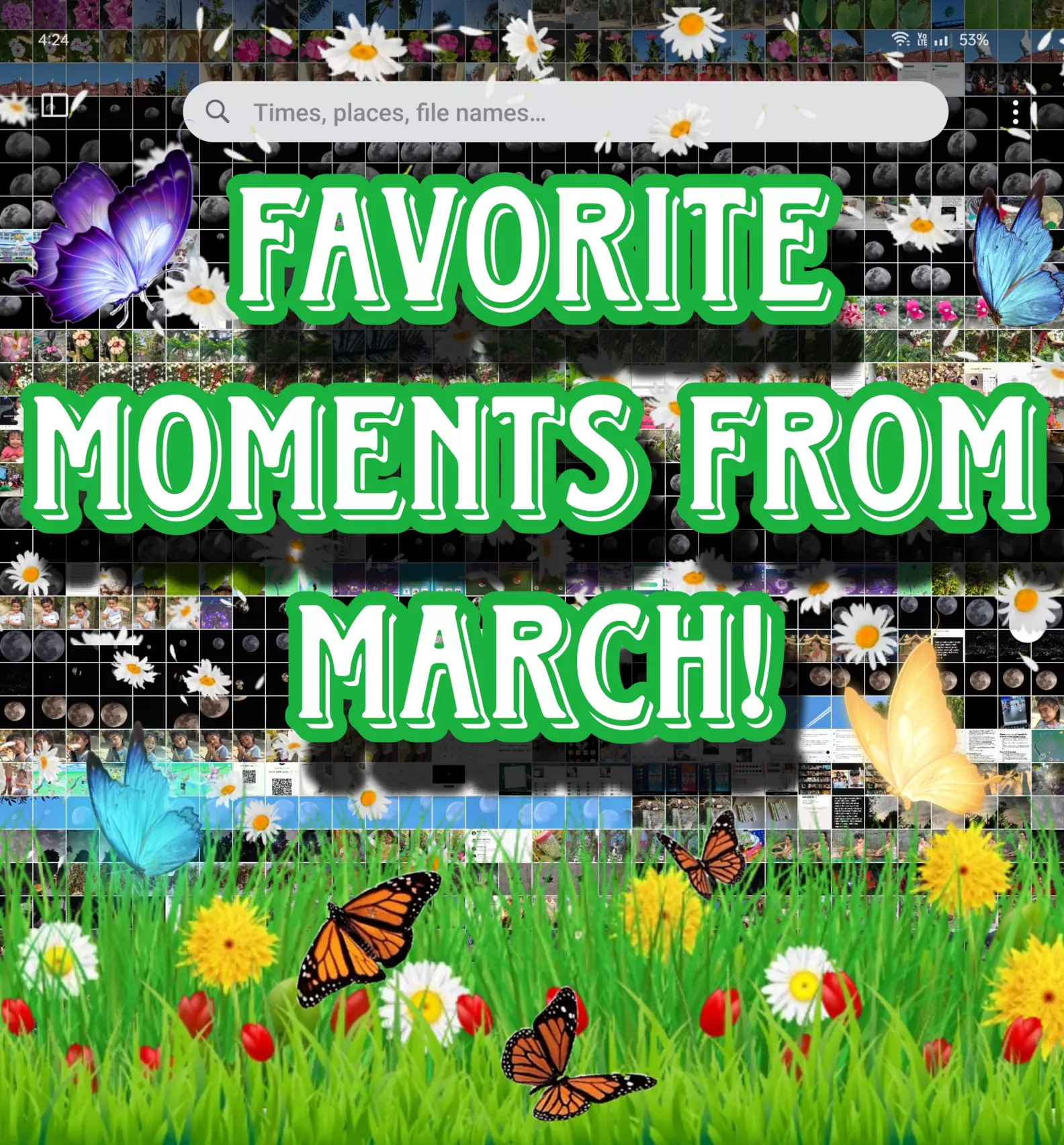 Share Your Favorite Moments from March!