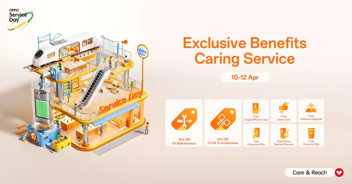 OPPO Service Day II 10-12 April
