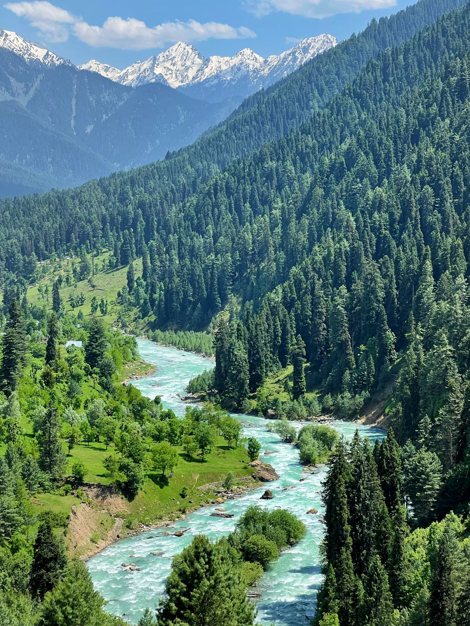 The Lidder or Liddar is a 73 km river situated in the Kashmi