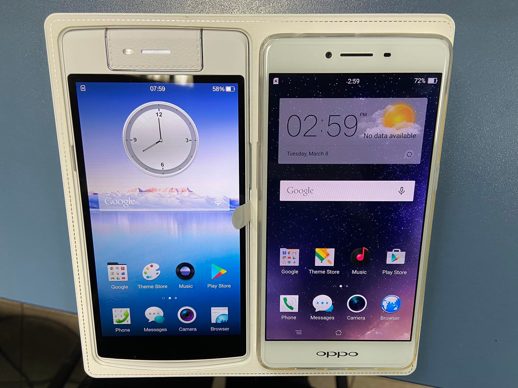 Photos of my old OPPO devices & mascots