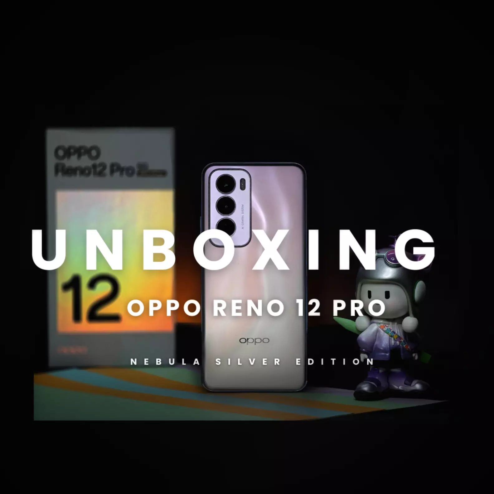 OPPO Reno 12 Pro Nebula Silver: Where Style Meets Innovation