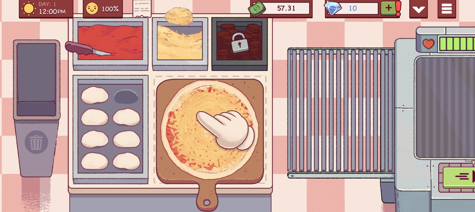 My Casual Game Test — Good Pizza, Great Pizza
