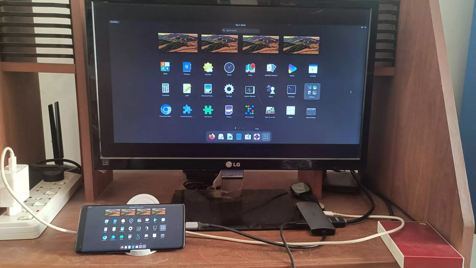 Running Linux Desktop on Find X5