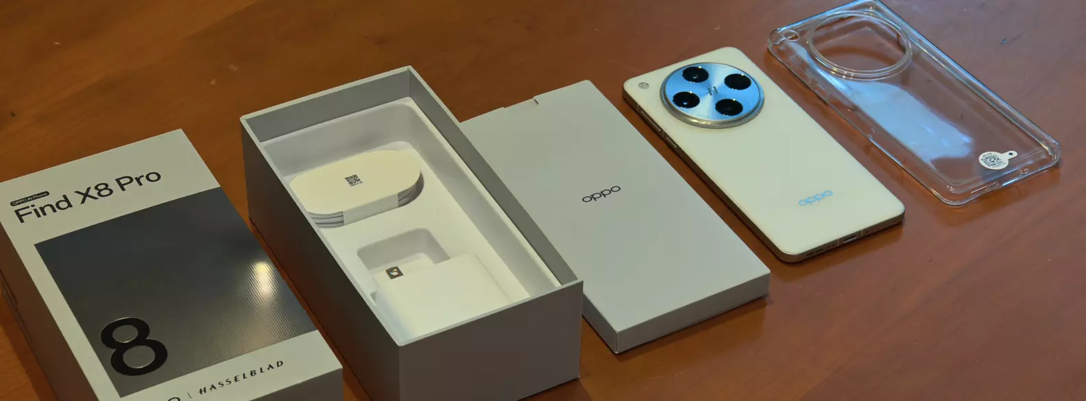 【OPPO Find X8 pro Pearl White 】Unboxing