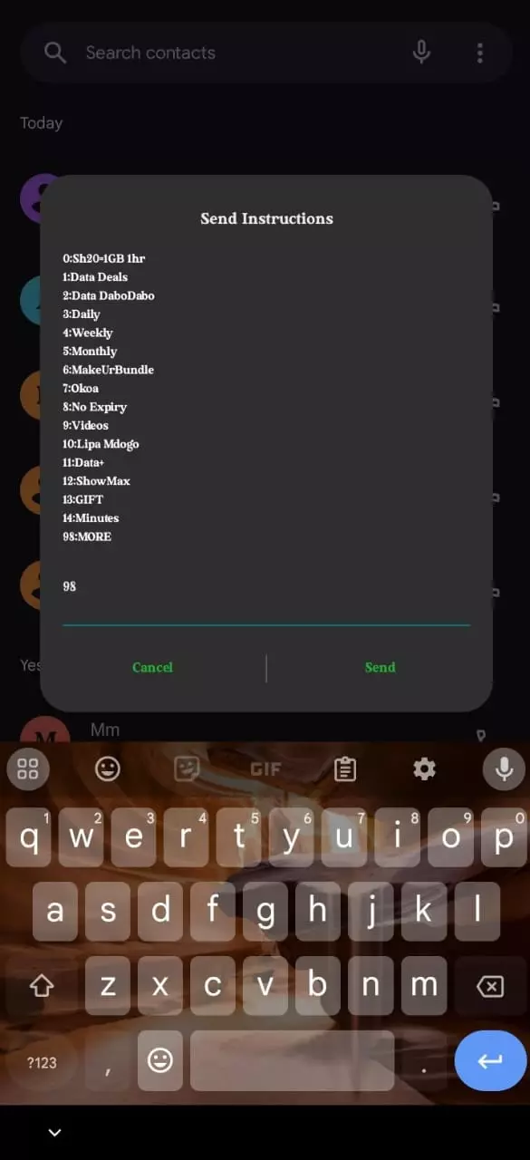 SIM Toolkit not showing and USSD code reply not enabled on non-admin user