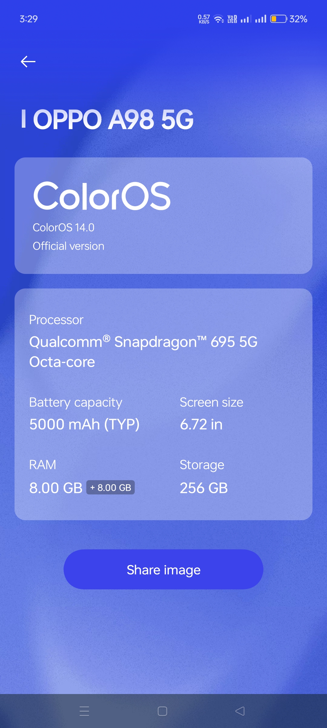 Does Oppo A98 5G will get the updated Android 15 Version?