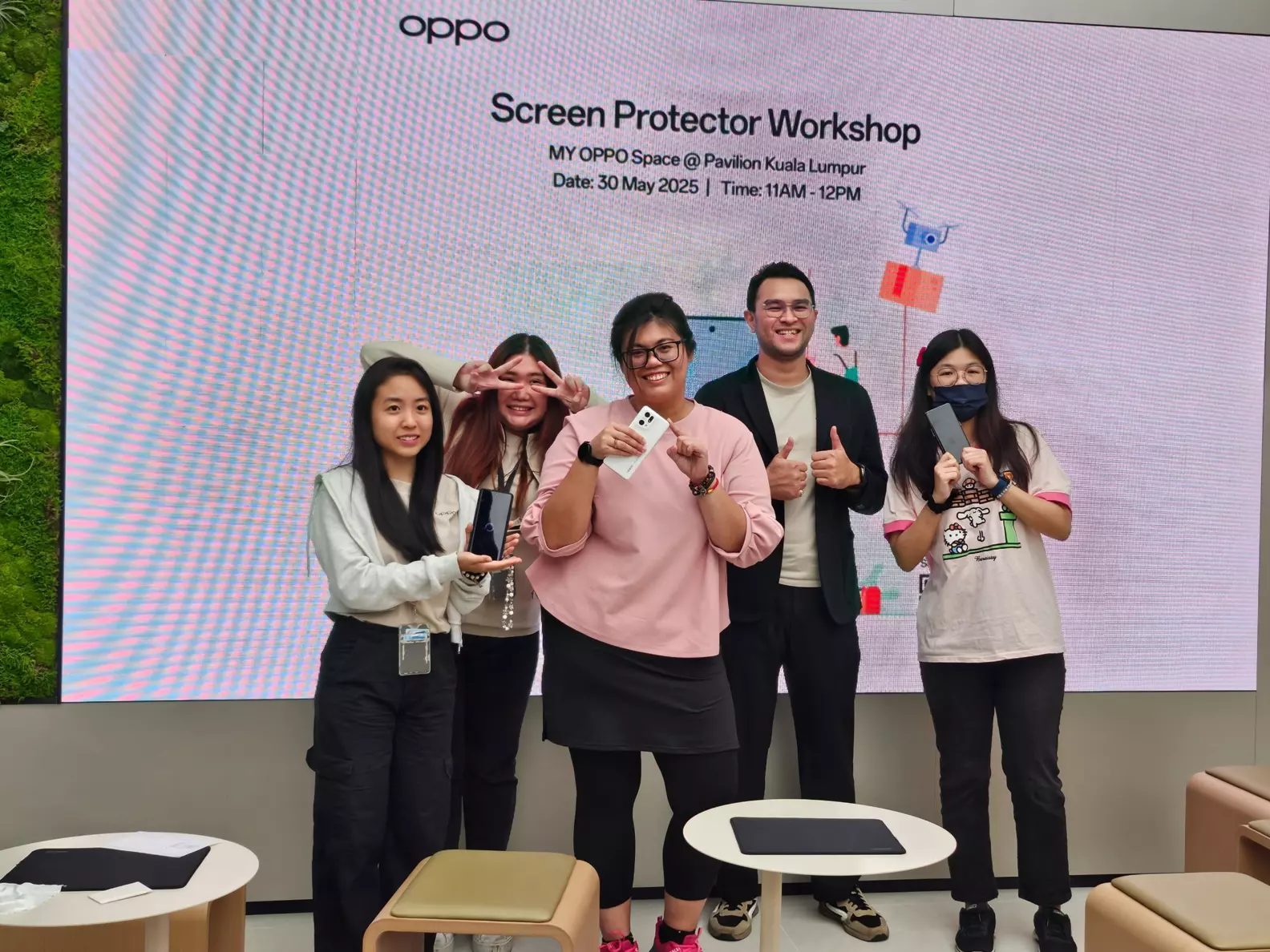 OPPO Pavilion KL Screen Protector Workshop 30May2025