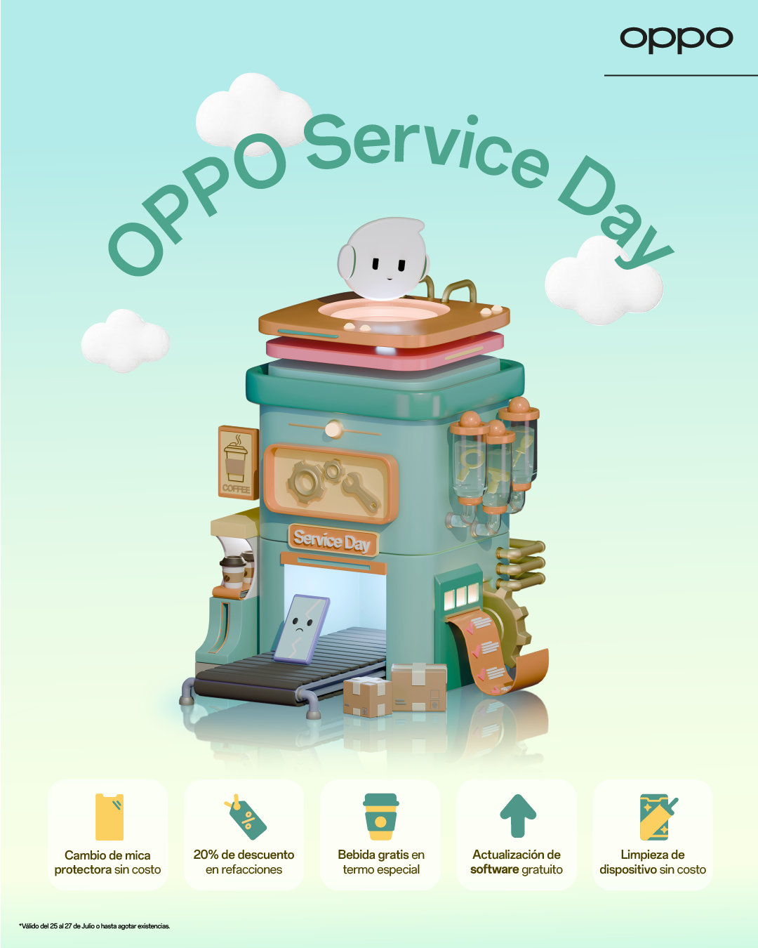 ¡Llega nuestro primer OPPO Service Day!