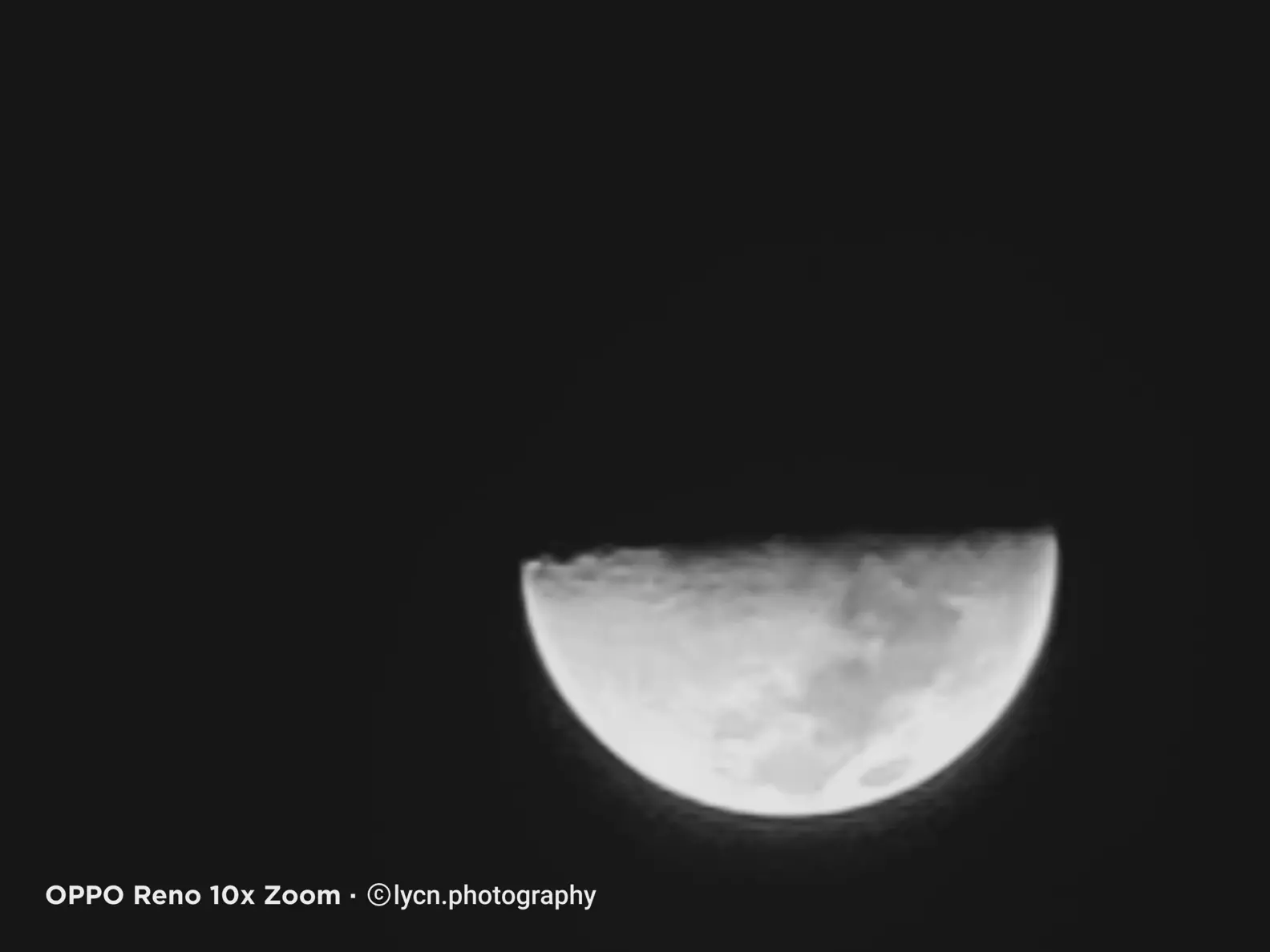 Moon Photos on Oppo Reno 10x Zoom