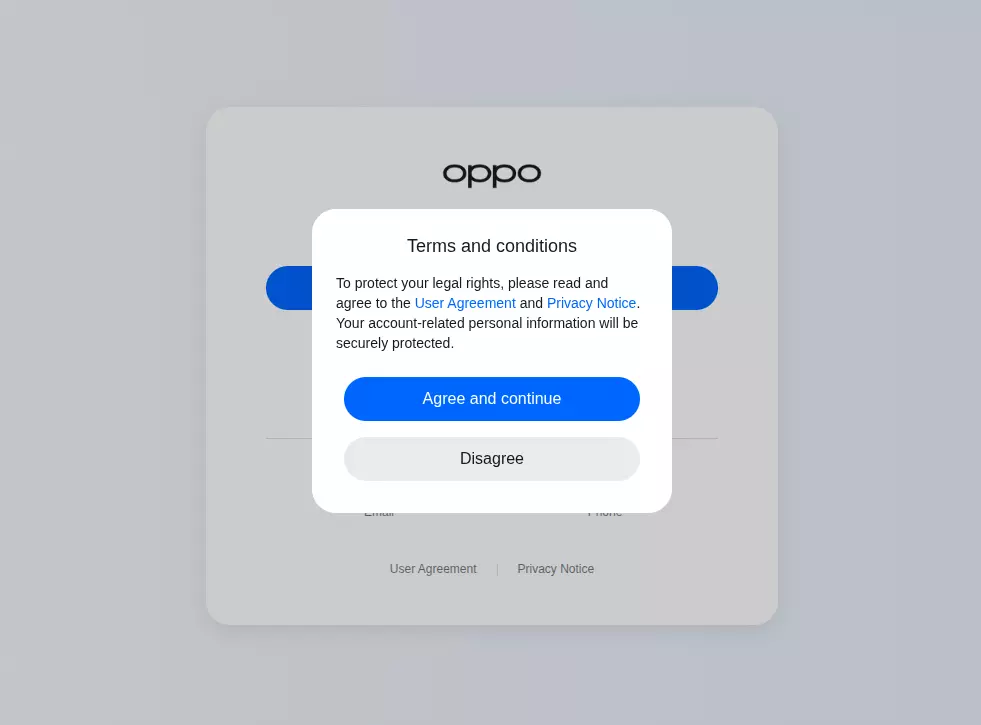 [ Suggestion ] Improve Oppo Community Web Login User Experience